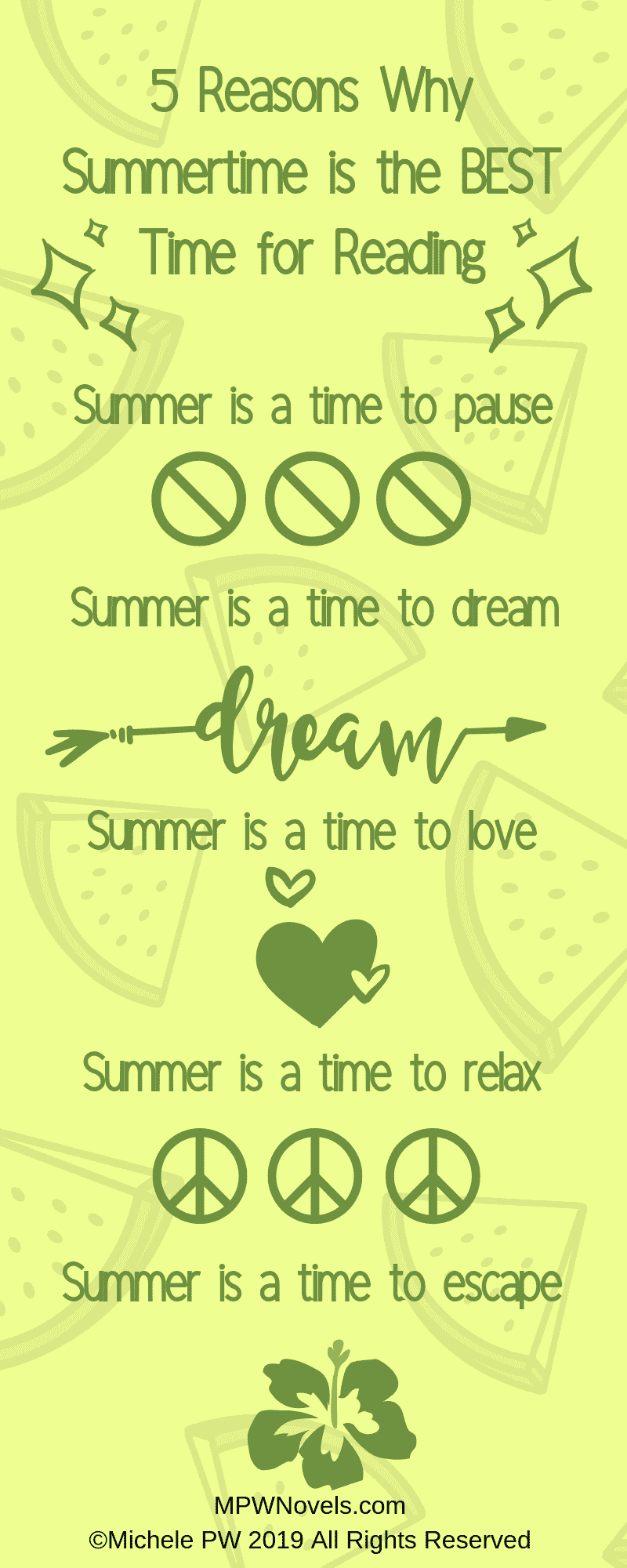 5 Reasons Why Summertime Is The BEST Time For Reading - Michele Pariza ...
