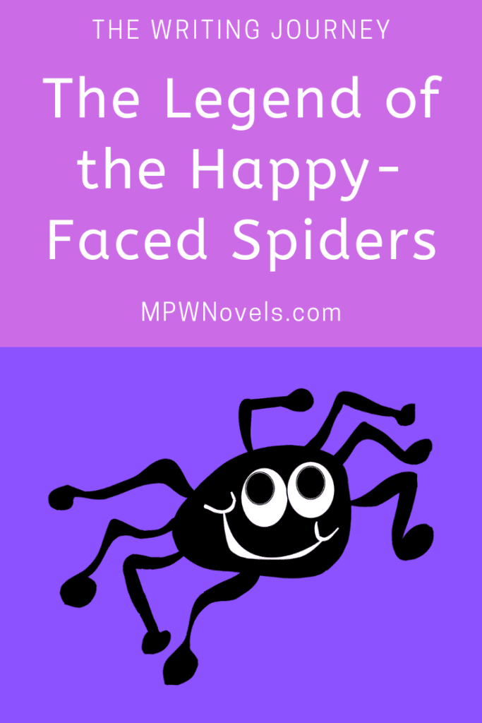 The Writing Journey: The Legend of Happy-Faced Spiders - Michele Pariza ...